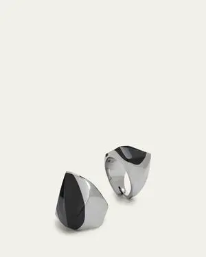 Alexander McQueen Resin Pierced Earrings
