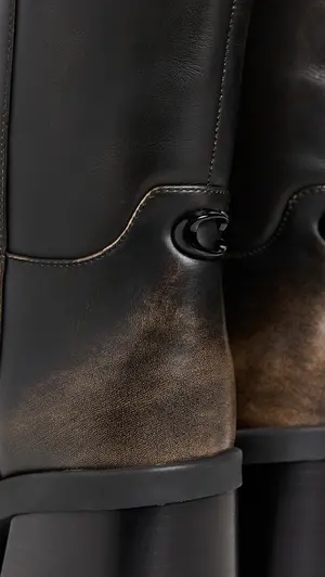 Coach Sculpted Tall Boots