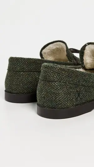 Manebí Fleece Lined Moccasin Slippers