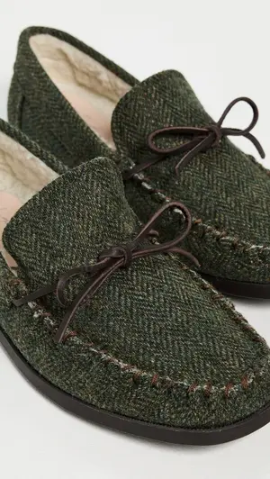 Manebí Fleece Lined Moccasin Slippers