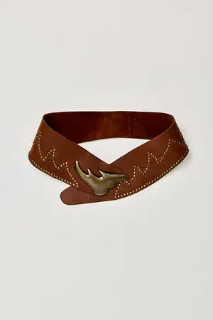 Women's Brown Waist Belts