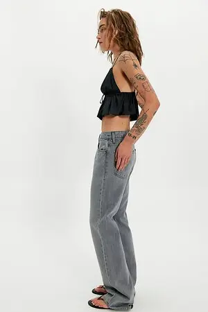 MOTHER The Mixer Heel Jeans - On The Half Shell