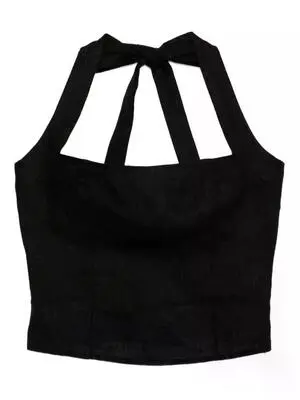 REFORMATION Malika Top - Black