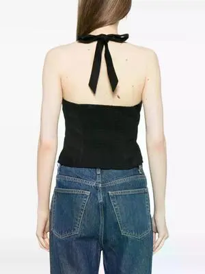 REFORMATION Malika Top - Black