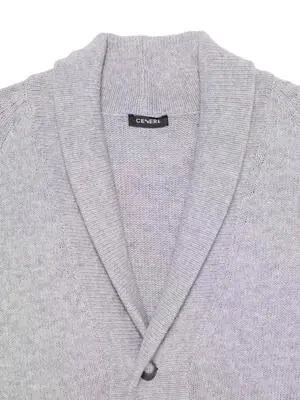 CENERE GB Shawl Collar Cardigan