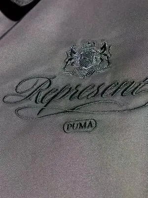 PUMA X Represent Logo-embroidered Bomber Jacket
