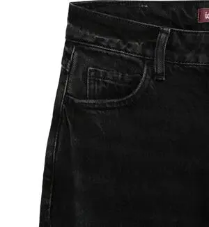ICON DENIM LOS ANGELES Cotton Wide-leg Jeans