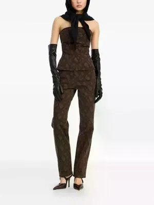 ROTATE BY BIRGER CHRISTENSEN Printed Jeans