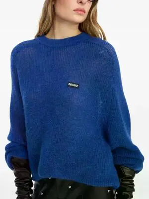 ROTATE BY BIRGER CHRISTENSEN Logo-patch Sweater