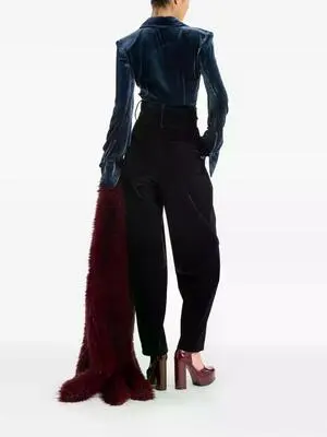 ROTATE BY BIRGER CHRISTENSEN Belted Tapered Trousers