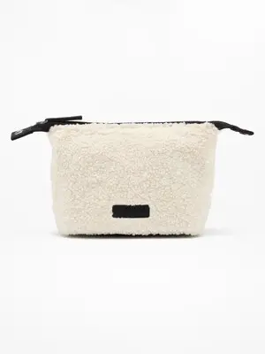 Athleta Sherpa Cosmetic Pouch - Bone