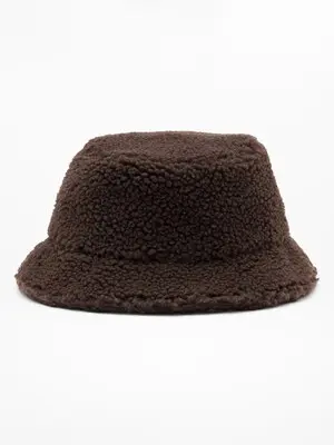 Athleta Sherpa Bucket Hat - Truffle
