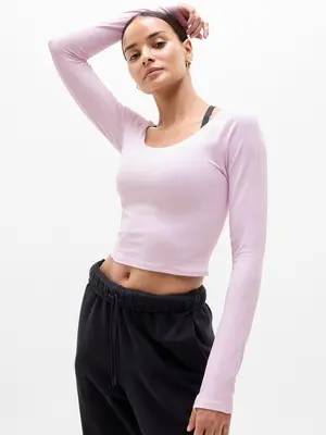 Athleta Scoop Neck Performance Tops For Women