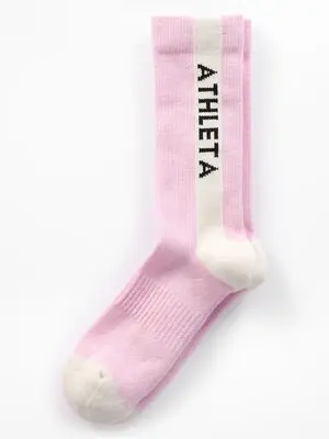 Athleta Performance Wool Crew Socks - Primrose