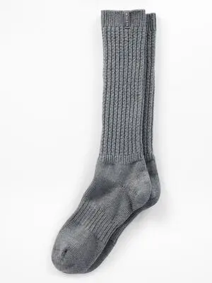 ATHLETA Cloud Cable Knit Scrunch Socks