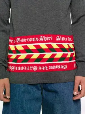 Comme Des Garçons Wool-blend Jumper
