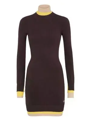 Fendi Contrasting-trim Dress