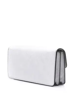 Valentino Garavani Vlogo Signature Metallic Wallet-on-chain