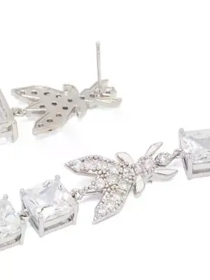 Patrizia Pepe Asymmetrical Pendant Earrings