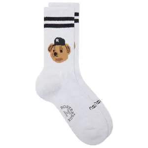 ROSTERSOX Team Bear Crew Socks - Navy