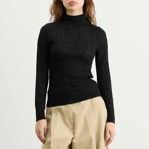 BODE Louise Long Sleeve Knitted Top