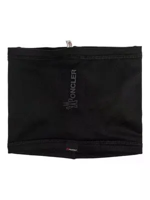 Moncler Logo-detail Scarf - Black