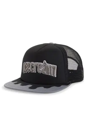 ICECREAM Drippy Trucker Hat - Black