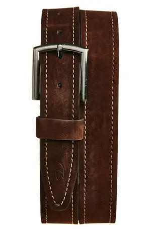 ROBERT BARAKETT Avalanche Suede Belt