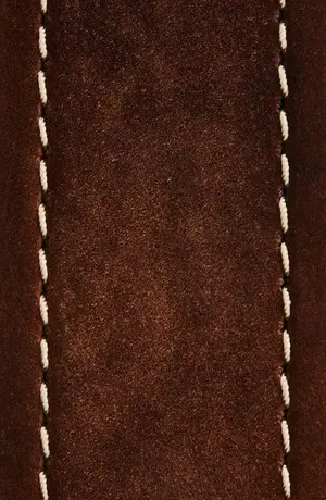 Robert Barakett Avalanche Suede Belt - Chocolate