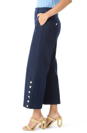 DO BY DEE OCLEPPO Edwina Button-trim Jeans