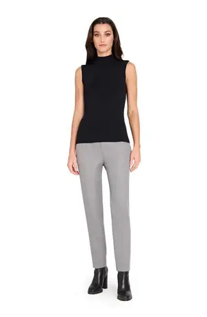 TAHARI ASL Herringbone Cigarette Trousers
