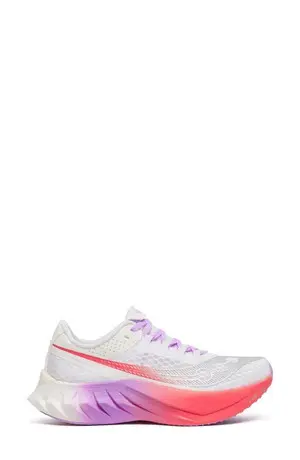 Saucony Endorphin Pro 4 Athletic Shoes - White/crocus