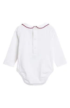 JOJO MAMAN BEBE Smocked Overalls And Bodysuit