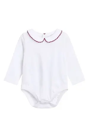 JOJO MAMAN BEBE Smocked Overalls And Bodysuit