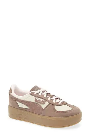 PUMA Palermo Elevata Platform Sneaker - Desert Dust/flat Bronze