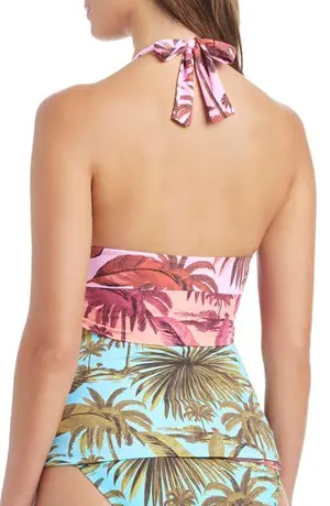 ROD BEATTIE Halter Tankini Top