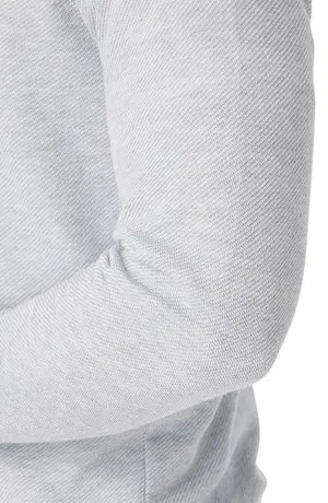 FAIR HARBOR Tailwind Textured Sweatshirt - Heather Grey