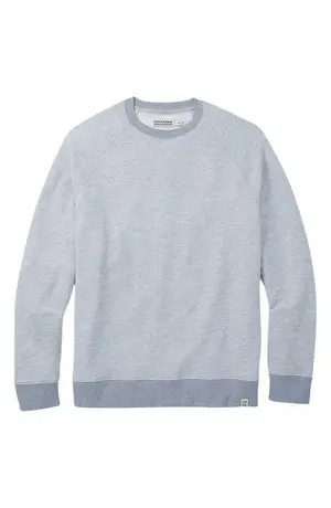 FAIR HARBOR Tailwind Textured Sweatshirt - Heather Grey