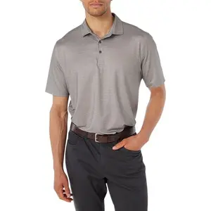 FAIR HARBOR Compass Performance Polo - Olive Waves Print