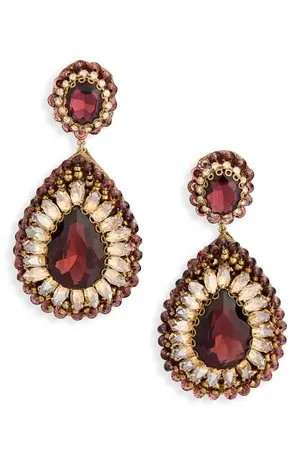 DEEPA GURNANI Sisina Drop Earrings