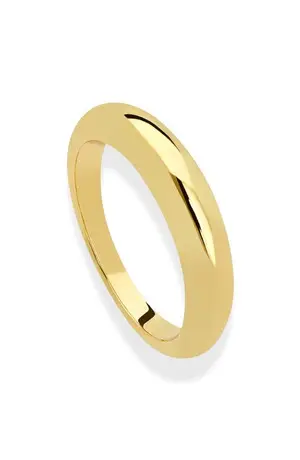 MOD + JO Riley Mini Dome Vermeil Ring - Gold