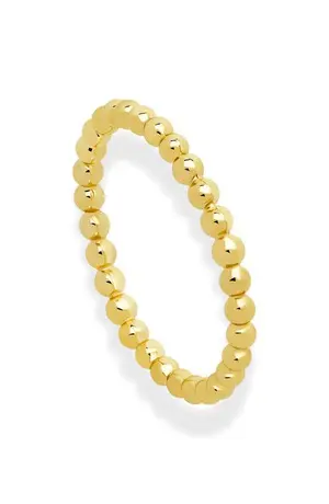 MOD + JO Beaded Stacking Ring - Gold