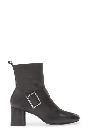 CHOCOLAT BLU Leather Bootie - Black Leather