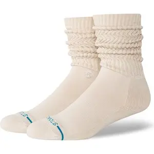 Stance Icon Slouch Crew Socks - Oatmeal