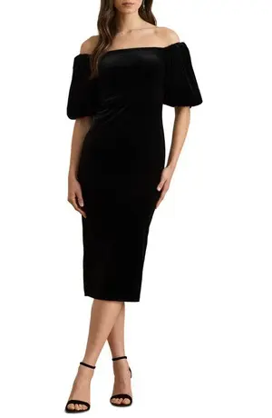 Ralph Lauren Short Sleeve Cocktail Dresses