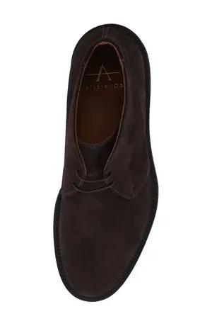 Aquatalia Golliard Water Resistant Chukka Boot - Dark Brown Suede