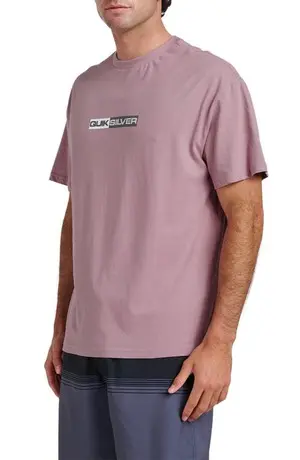 Quiksilver Saturn Tech Graphic T-shirt - Elderberry