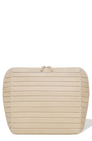 PARALLELLE The Large Check-In Traveller Toiletry Kit Bisque