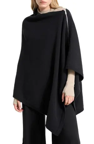 MARCELLA Mika Merino Wool Knit Cape
