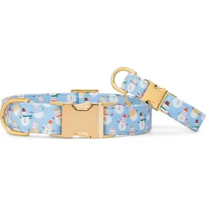 THE FOGGY DOG Dog Collar - Frosty Friends